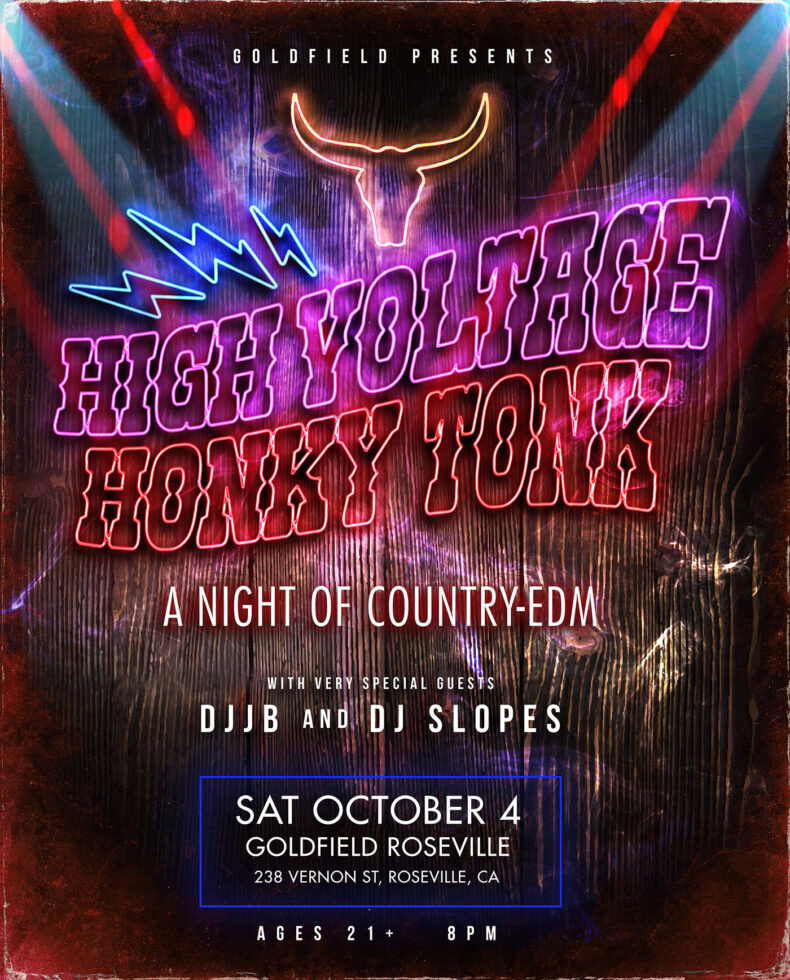 High Voltage Honky Tonk - Sat Oct 04 - Goldfield Trading Post